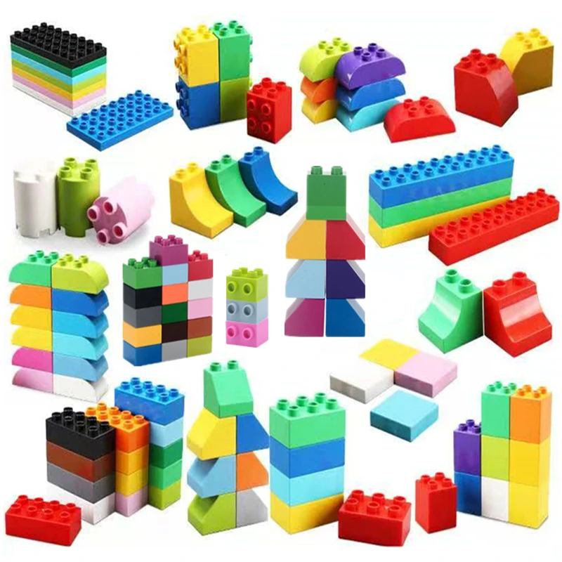 5 Pcs Big Building Blocks Figures Accessories Compatible Large Bricks ...