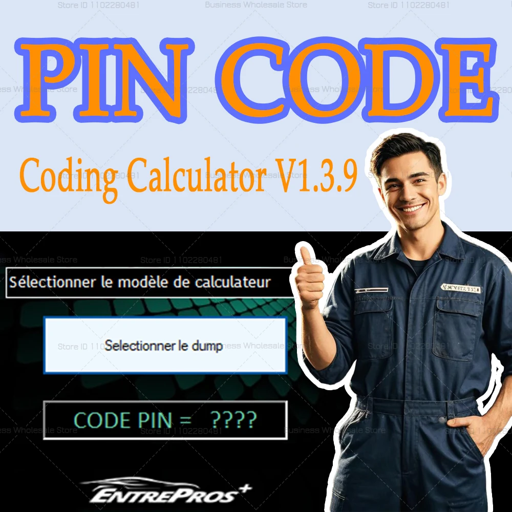 Coding calculator IMMO PIN CODE calculator V1.3.9 keygen Auto repair ...