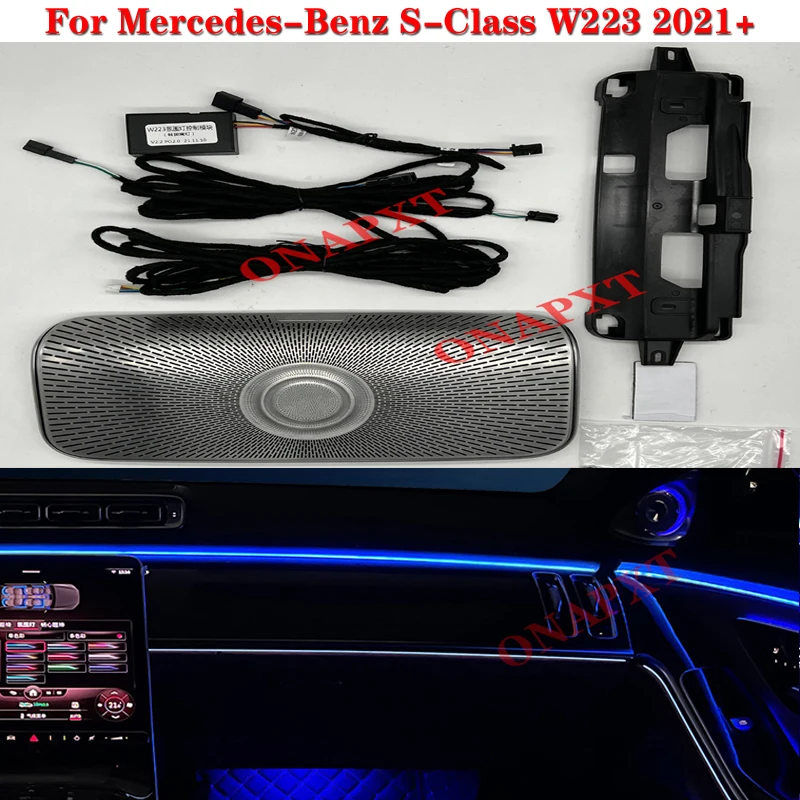 Ambient-Light-64-Color-Set-For-Mercedes-Benz-S-Class-W223-2021-Car-LED ...