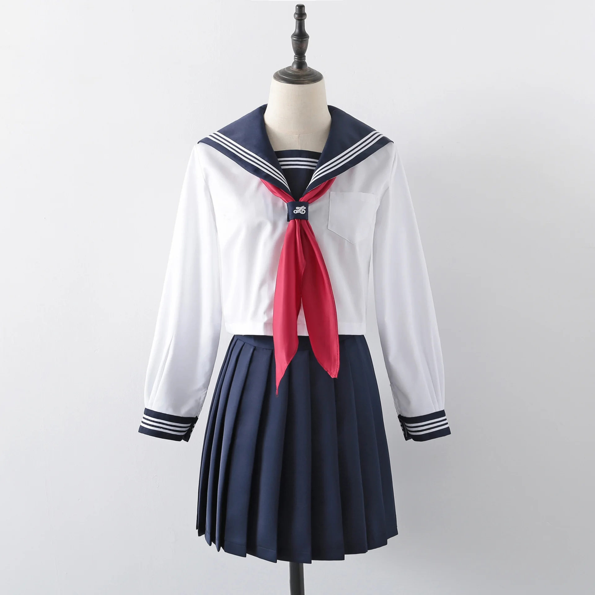 Japanese-JK-Suit-Three-Lines-Woman-School-Uniform-High-School-Sailor ...