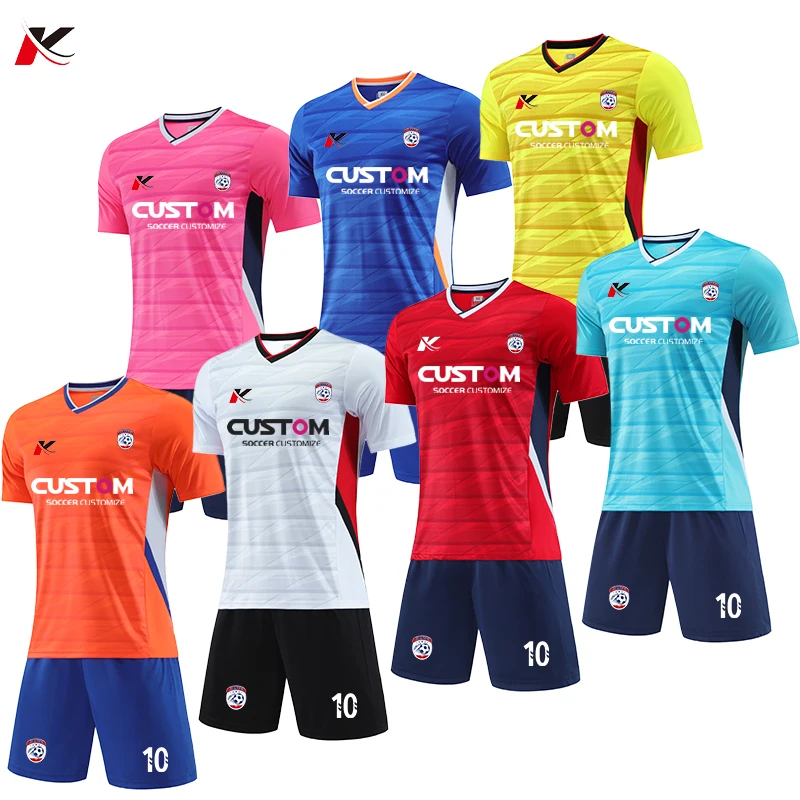 New Season retro soccer jersey thailand quality Polyester Football ...