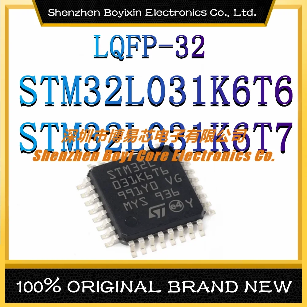 STM32L031K6T6-STM32L031K6T7-Package-LQFP-32-ARM-Cortex-M0-32MHz-New ...