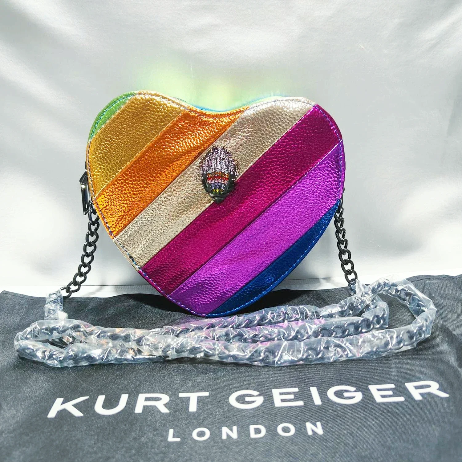 Kurt-Geiger-Bolso-cruzado-con-forma-de-coraz-n-para-mujer-bandolera ...