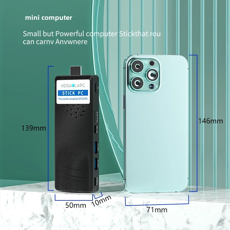 J4125pocket-Mini-Computer-Stick-4k-Office-Home-Gaming-Mini-Pc-Computer ...