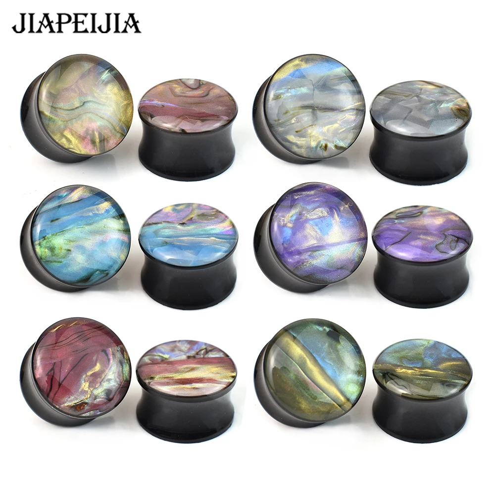Dilatadores-de-oreja-acr-licos-para-hombres-y-mujeres-2-piezas-6-50mm ...