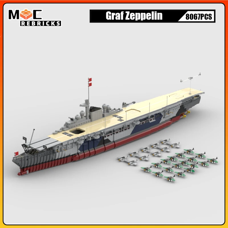 WW2-UCS-Collection-German-Aircraft-Carrier-Graf-Zeppelin-Carry-Bomber ...