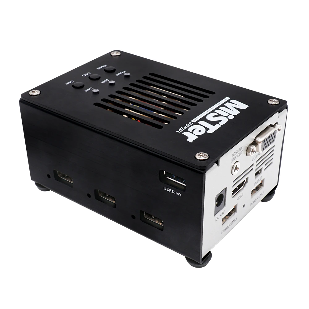 Metal-Cases-for-Mister-FPGA-Kit-Silver-Black-Suit-for-New-Mister-USB ...