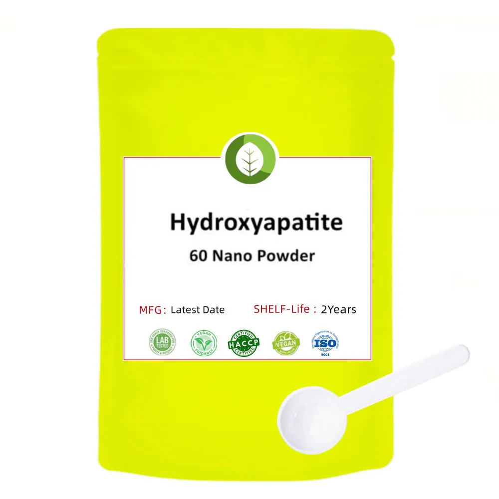 Food Grade Using for Toothpaste 100% Pure Hydroxyapatite 60 Nano Powder ...