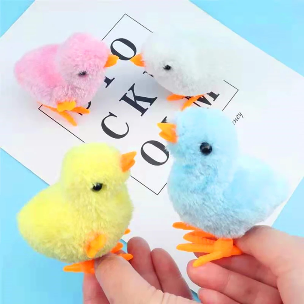 Clockwork-Jumping-Walking-Chicks-Toys-Hopping-Funny-Chicken-1Pcs-Wind ...
