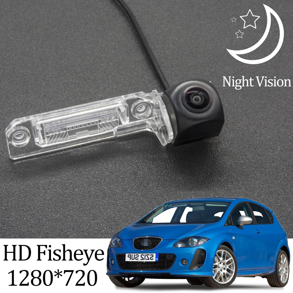 Owtosin Hd 1280*720 Fisheye Rear View Camera For Seat Leon Mk2 2005 ...