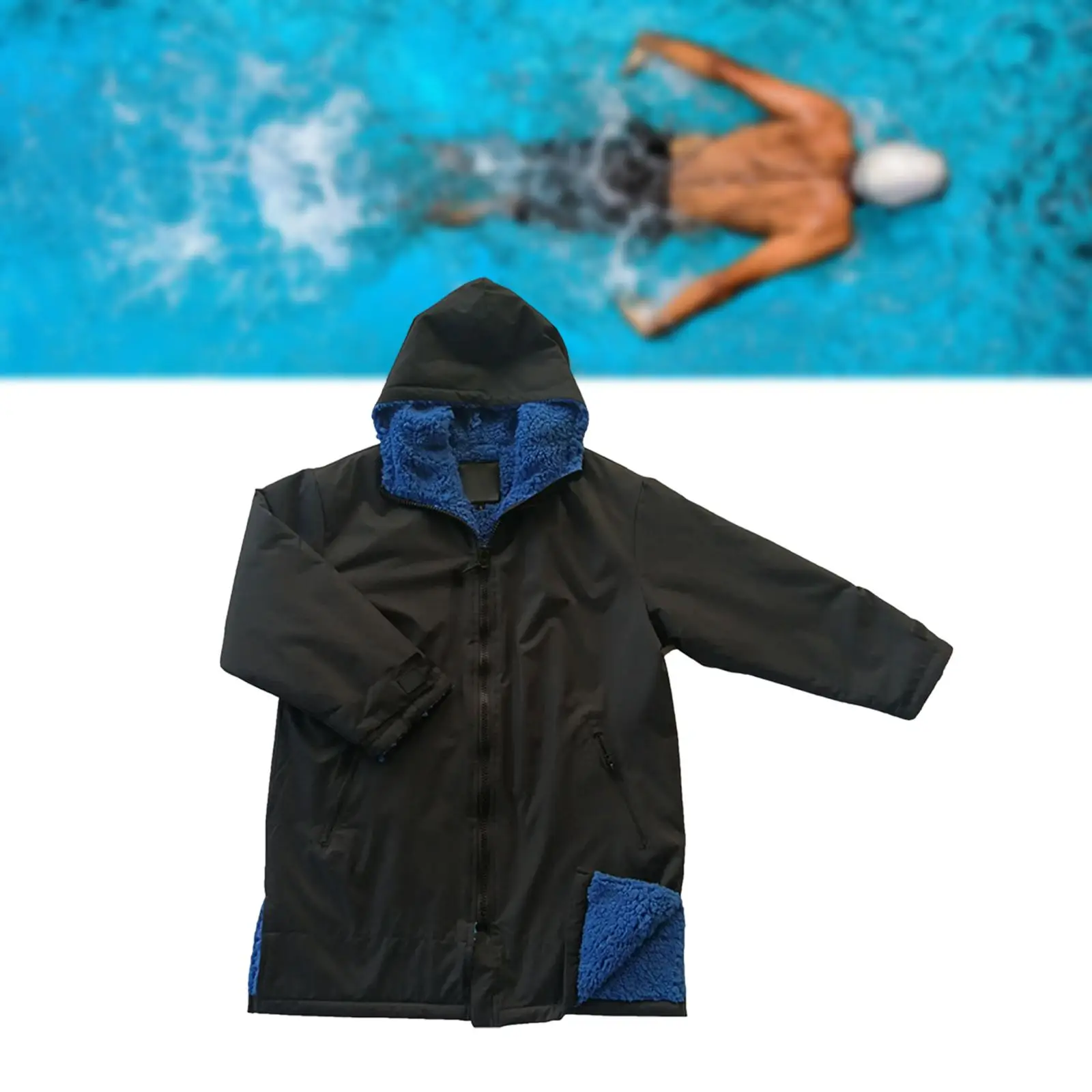 Kids-Changing-Robe-Jacket-Rain-Coat-Waterproof-Quick-Drying-Surf-Swim ...