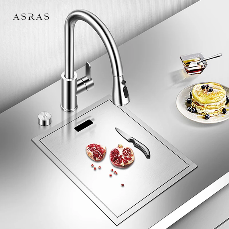ASRAS-Cloaking-kitchen-Sink-304-Stainless-Steel-4mm-Thickness-Cover ...