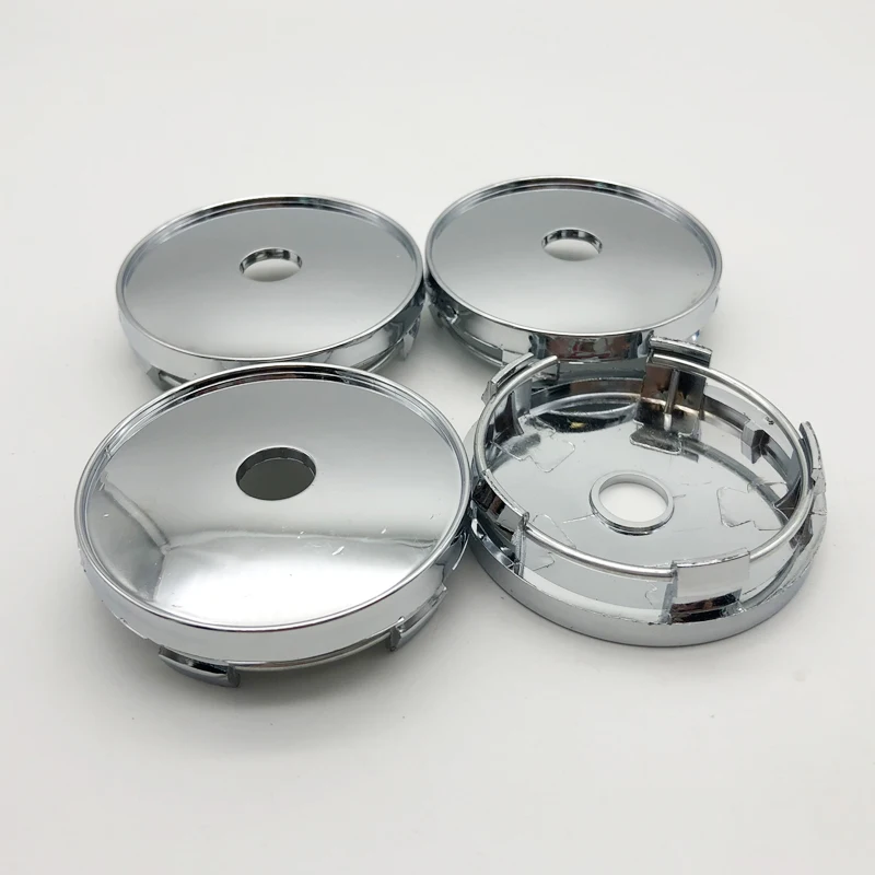 4pcs Car Blank Wheel Hub Center Caps 56mm 60mm 65mm 68mm Rim Cover Auto ...