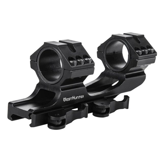 Quick Release One Piece Scope Mount 1"/30mm Dual Rings Hunting ...