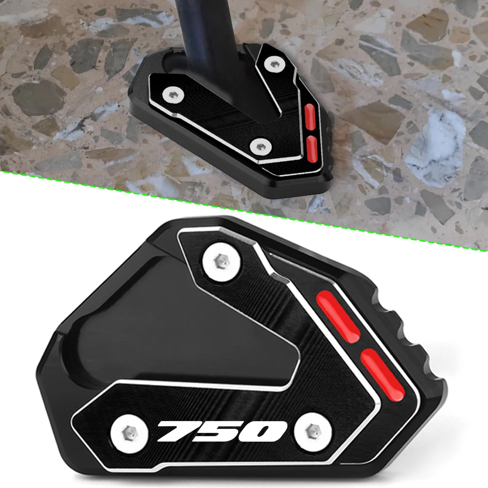 Kickstand-Extension-Foot-Side-Stand-Enlarger-Plate-Pad-Motorcycle ...