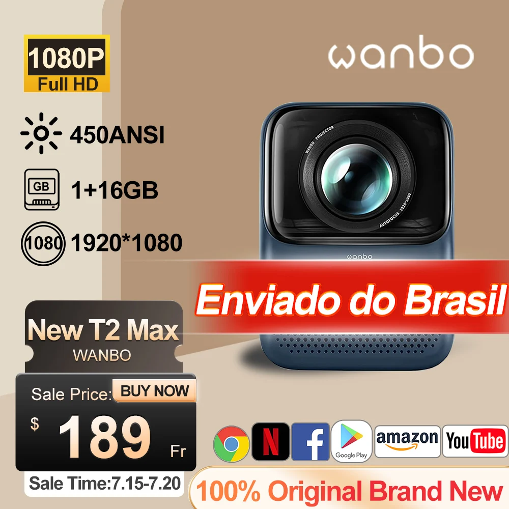 Wanbo-New-T2-Max-450-ANSI-Lumens-Full-HD-1080P-AutoFocus-Smart-Protable ...