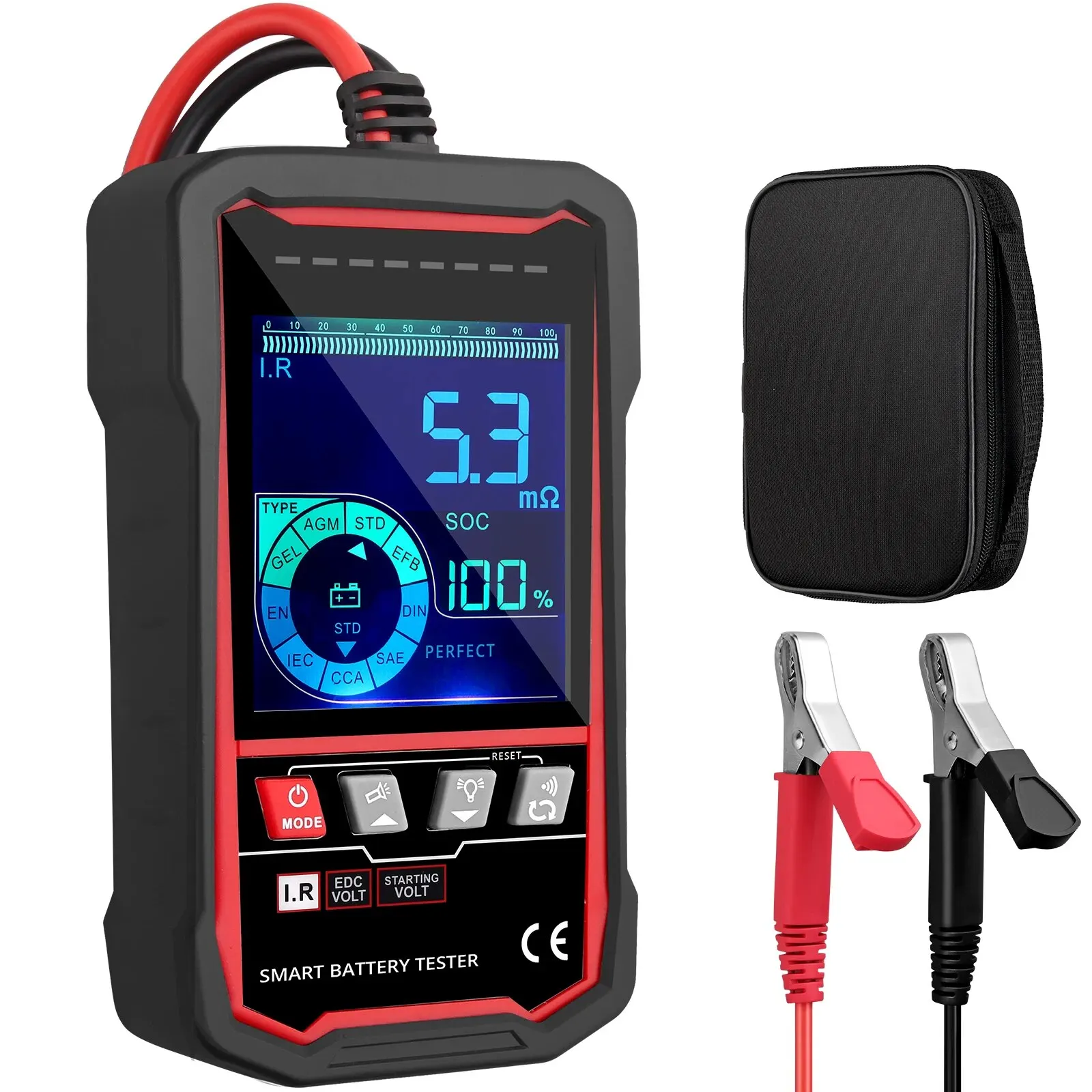 24V-12V-Car-Battery-Tester-100-2000-CCA-Load-Tester-Automotive ...