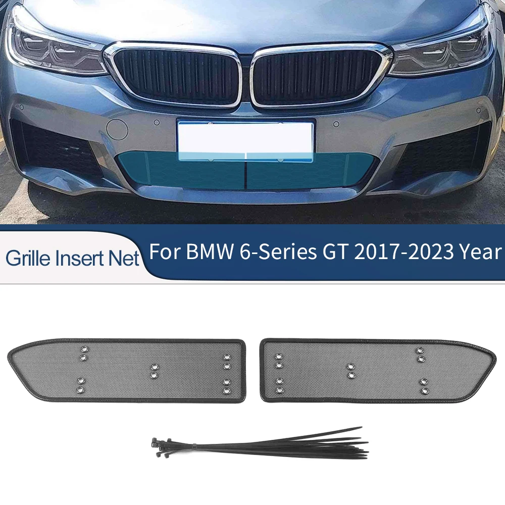 For-BMW-6-Series-GT-G32-2017-2023-Car-Accessories-Front-Grille-Insert ...