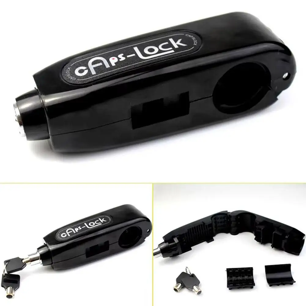 Motorcycle Handlebar Lock No Alarm High-Precision Lock Core Waterproof ...