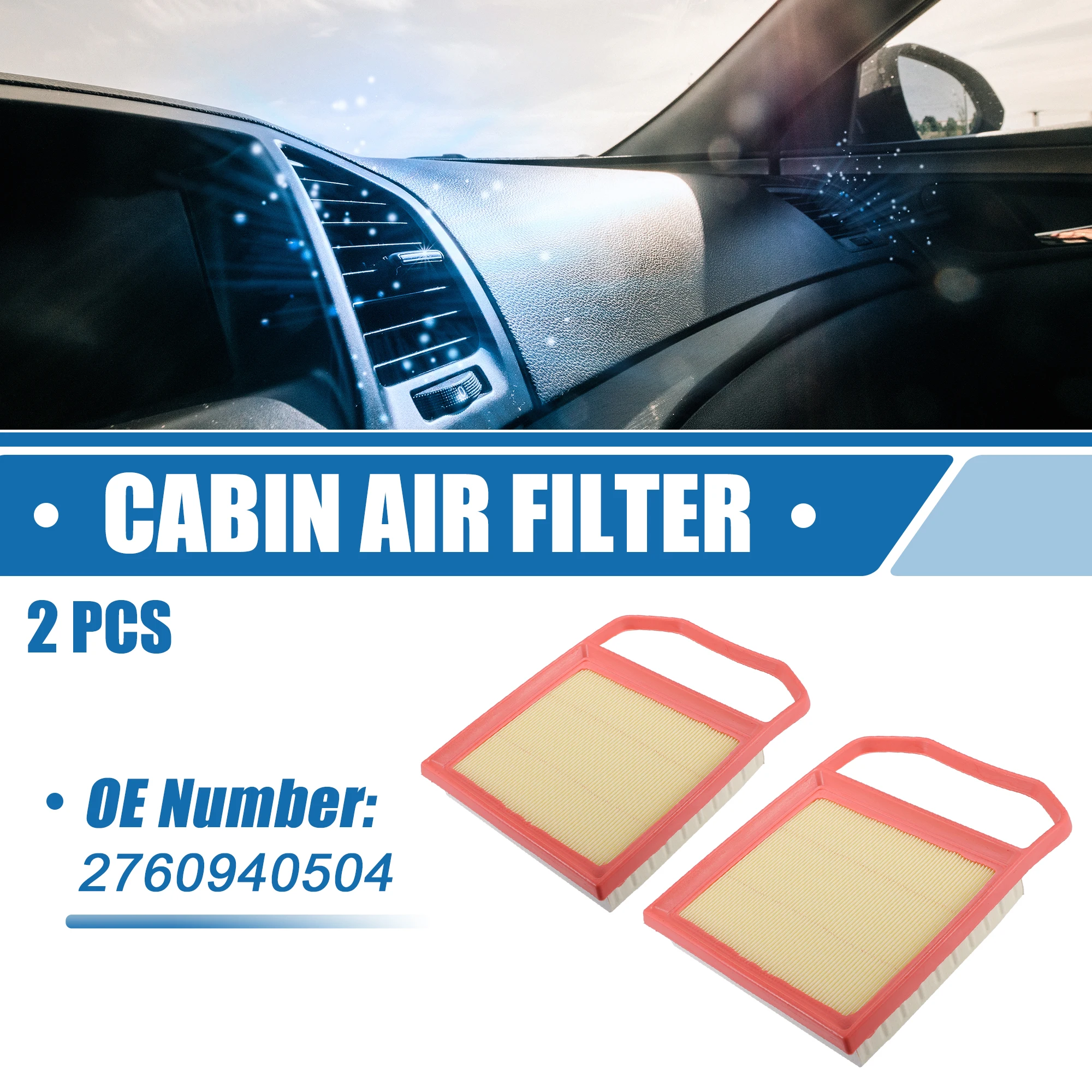 X-Autohaux-Auto-Cabin-Air-Filter-2760940504-Engine-Air-Filter-for ...