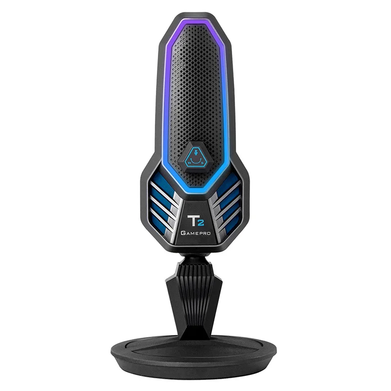 USB-Computer-Gaming-Microphone-RGB-Seven-Color-Light-Microphone-With ...