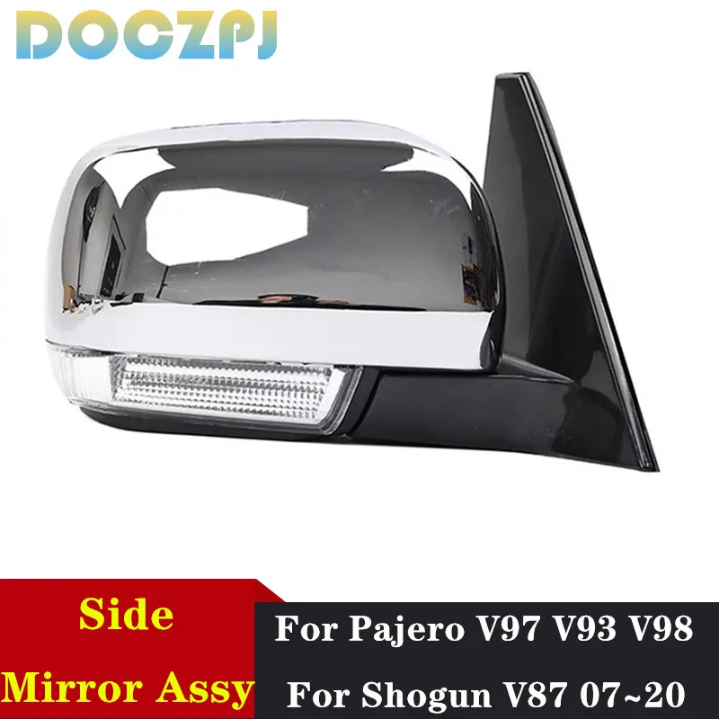 Car-Exterior-Door-Rearview-Side-Mirror-Assy-For-Mitsubishi-Pajero-V97 ...