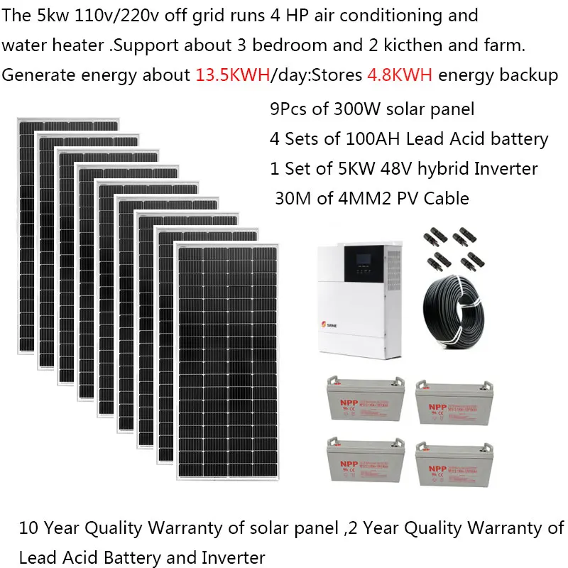 5kw Solar System Kit