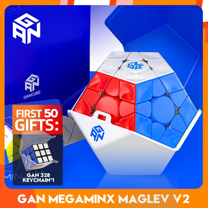 New-GAN-Megaminx-V2-Mega-M-Magnetic-Original-High-Quality-Speed-Magic ...