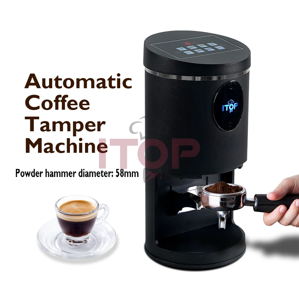 Itop 58mm Coffee Tamper Machine Automatic Espress Cafe Tools Equipment ...