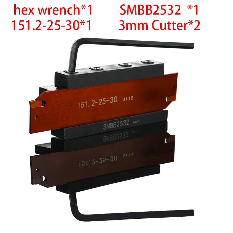 3MM/4MM blade for parting N151.2 T-Max® Q-Cut carbide insert shank tool ...