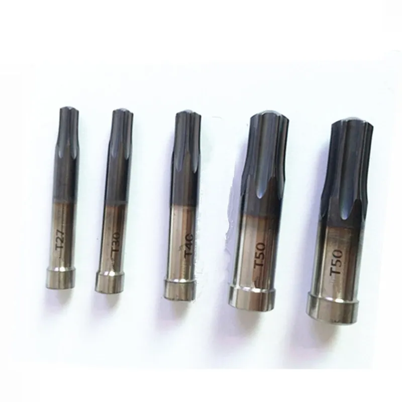 Tungsten steel torx rotary broach punching tool cnc internal titanium ...