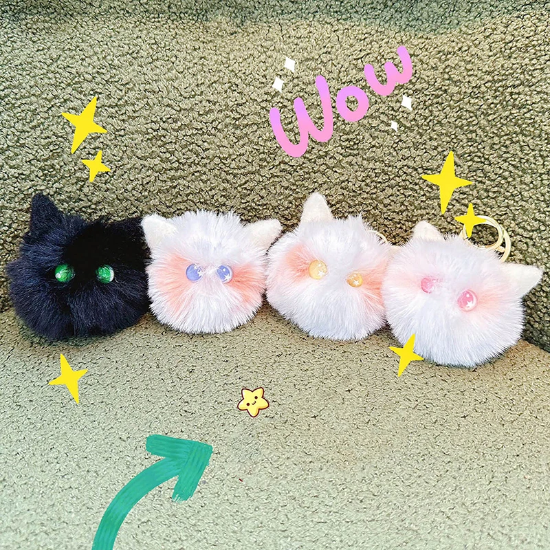 Cute-Cat-Plush-Keychain-Doll-Toys-Bag-Pendant-Car-Key-Ring-for ...