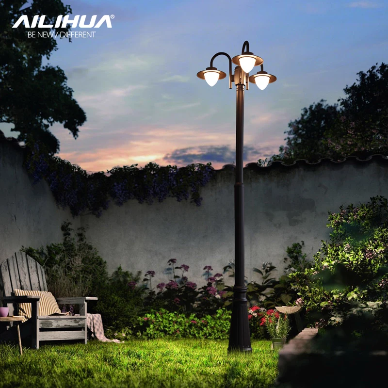 LED-outdoor-courtyard-complete-set-of-lamps-elegant-modern-wall-lamp ...