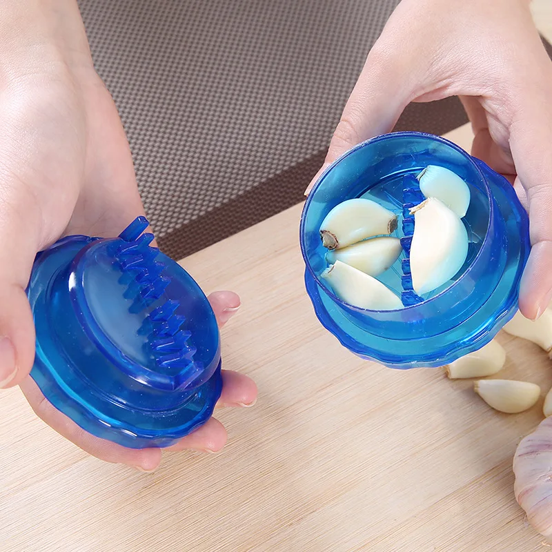 New-Garlic-Crusher-Grater-Plastic-Box-Twist-Peeler-Mincer-Press-Kitchen ...