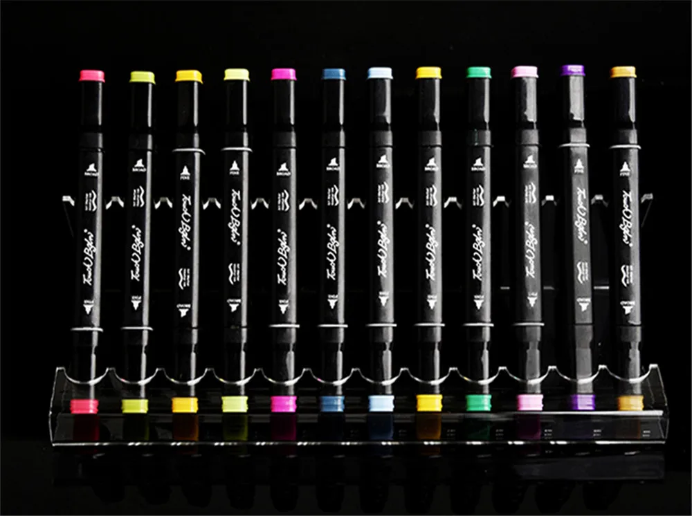 Clear Acrylic Marker Pen Display | Organize & Store Your Markers ...