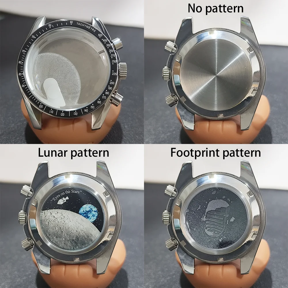 VK63 Case VK63 Movement Watch Case 39.7MM VK63 Chronograph Watch Cases ...