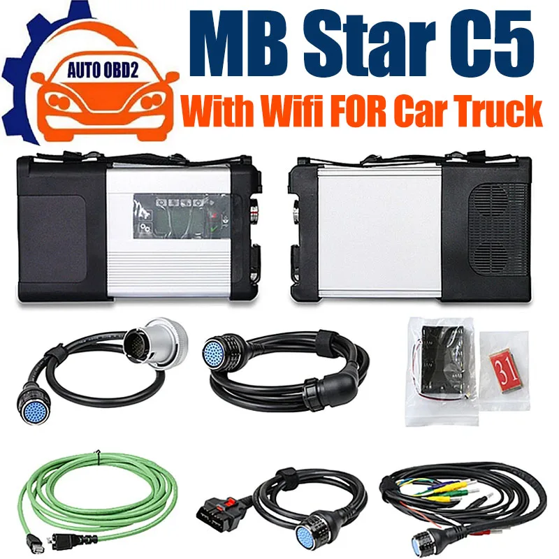 MB Star C5 자동차 트럭 스타 진단 멀티플렉서 SD Xentry DAS epc와 C5 연결 자동차 트럭 진단 도구, MB Star C4 DOIP| | - AliExpress