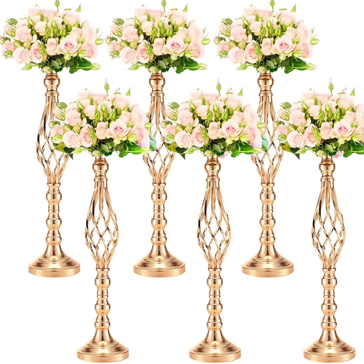 1-2pcs-gro-er-Kerzenhalter-Hochzeit-Kerzenhalter-Tisch-Herzst-ck-Kandelaber-Blumen-Vase-stehen-f ...