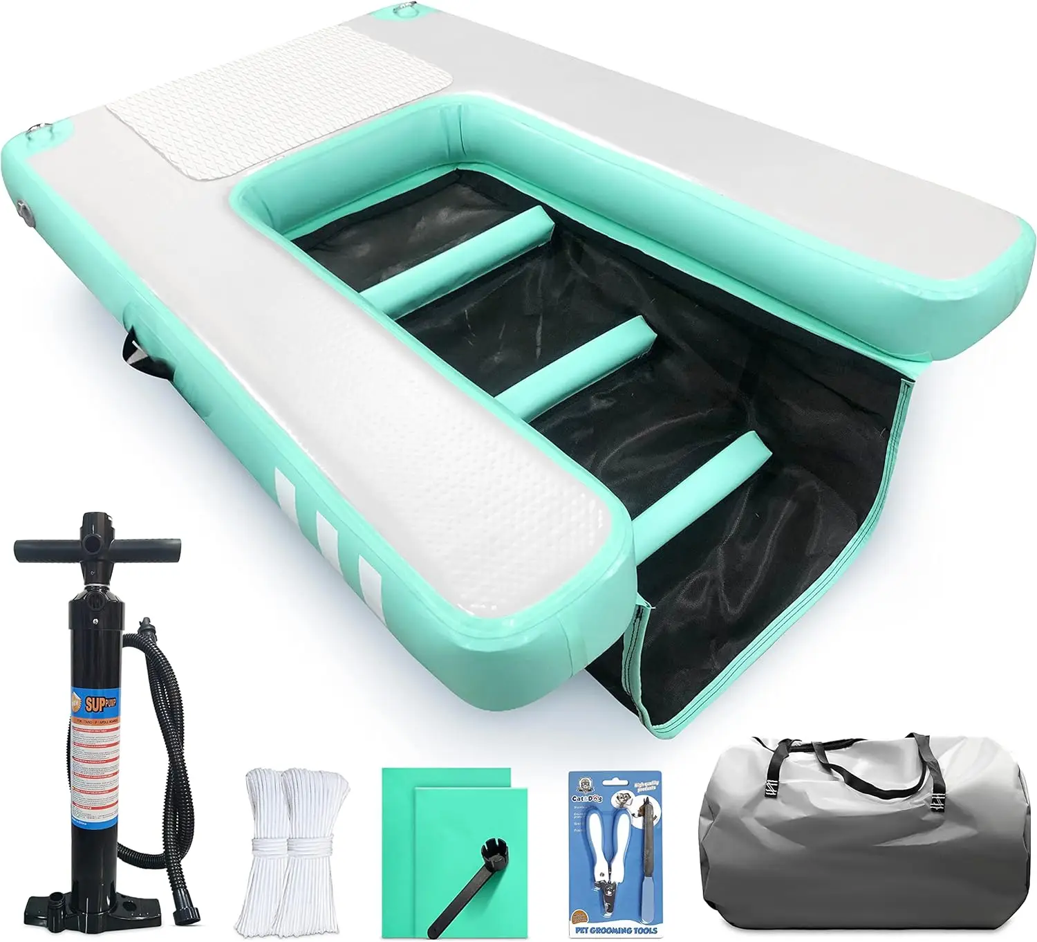 Dog-Float-Floating-Ramp-Ladder-for-Pools-Boats-Docks-Dog-on-Water-Ramp ...