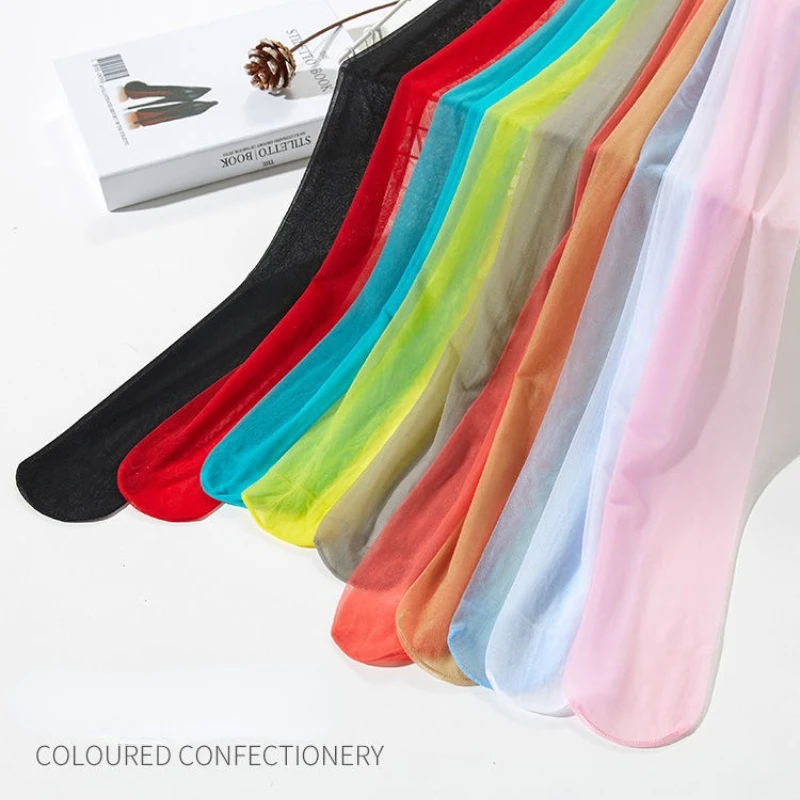 Candy-Color-Stocking-Plus-Size-Sexy-Breathable-Tights-Transparent-Women-Pantyhose-Ultra-thin ...