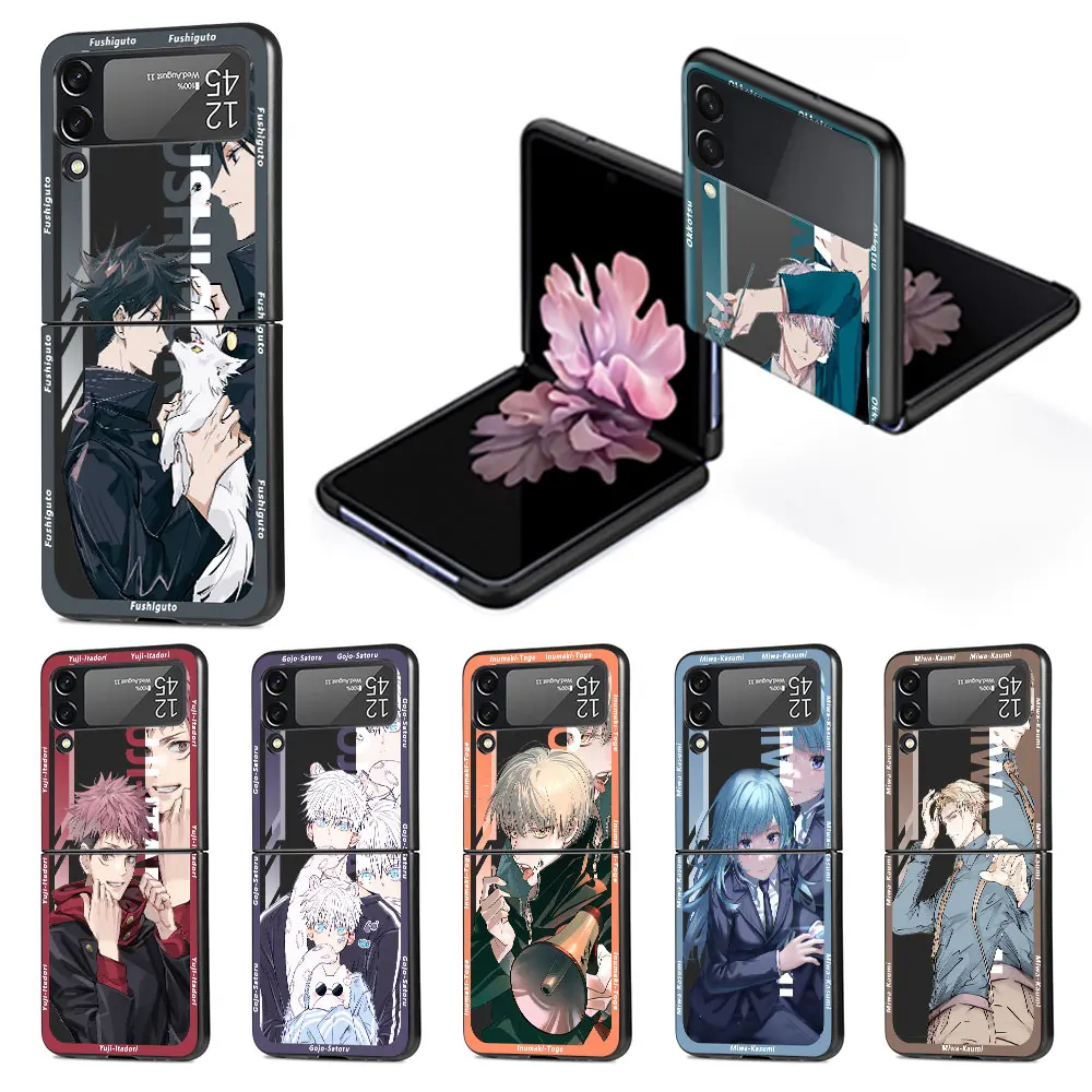 Jujutsu-Kaisen-Gojo-Satoru-Funda-for-Samsung-Galaxy-Z-Flip-3-4-5G-Hard ...