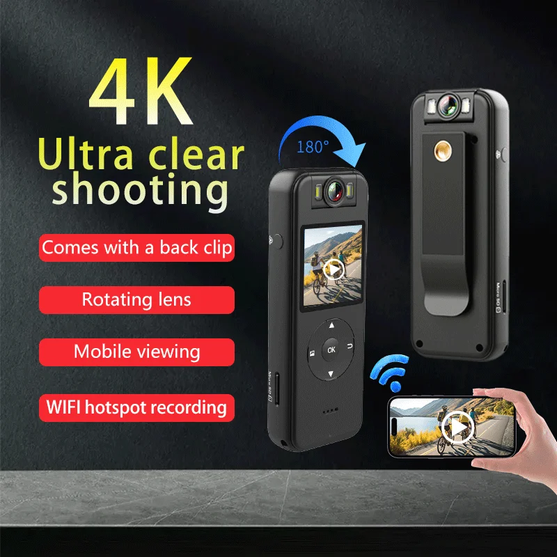 4K-high-definition-mini-sports-DV-camera-outdoor-portable-camera-with ...