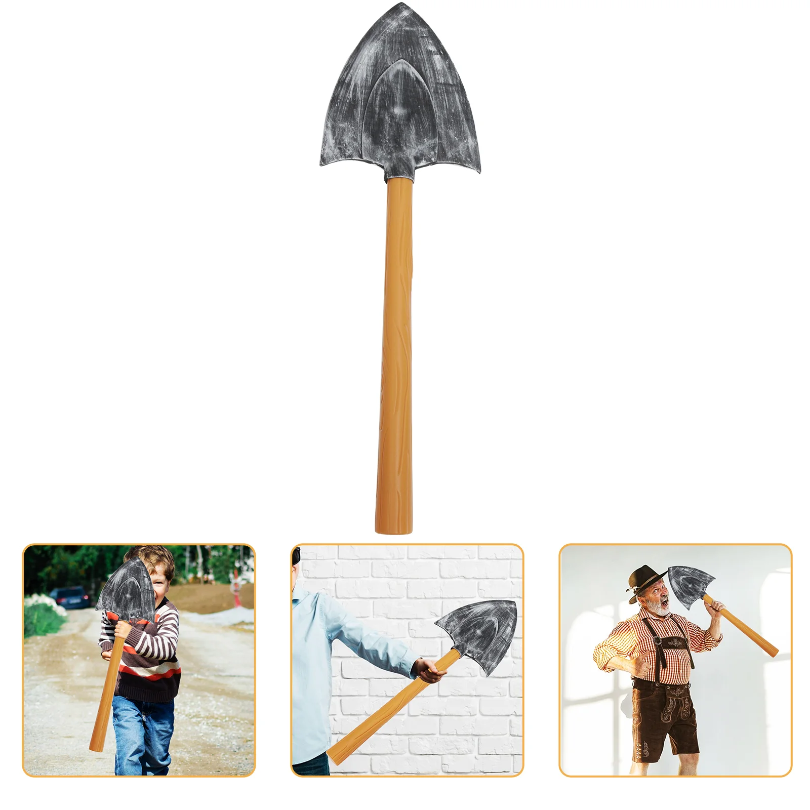 Fake-Pickaxe-Photography-Prop-plastic-Shovel-Kids-Toy-Simulation-Spade ...