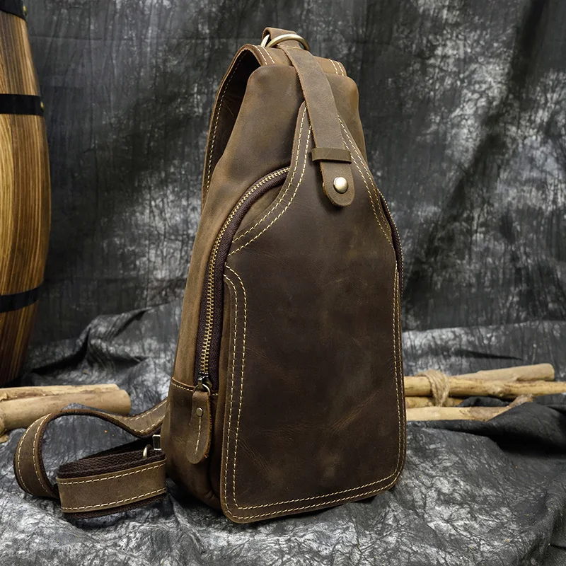 Casual-Sport-Bag-Leather-Chest-Bags-for-Men-iPad-Mini-Cow-Leather-One ...