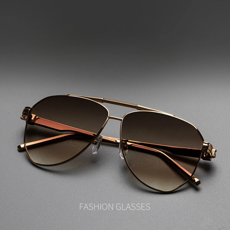 New-High-End-Gradient-Sunglasses-Men-Outdoor-Driving-Polarized-Lenses ...