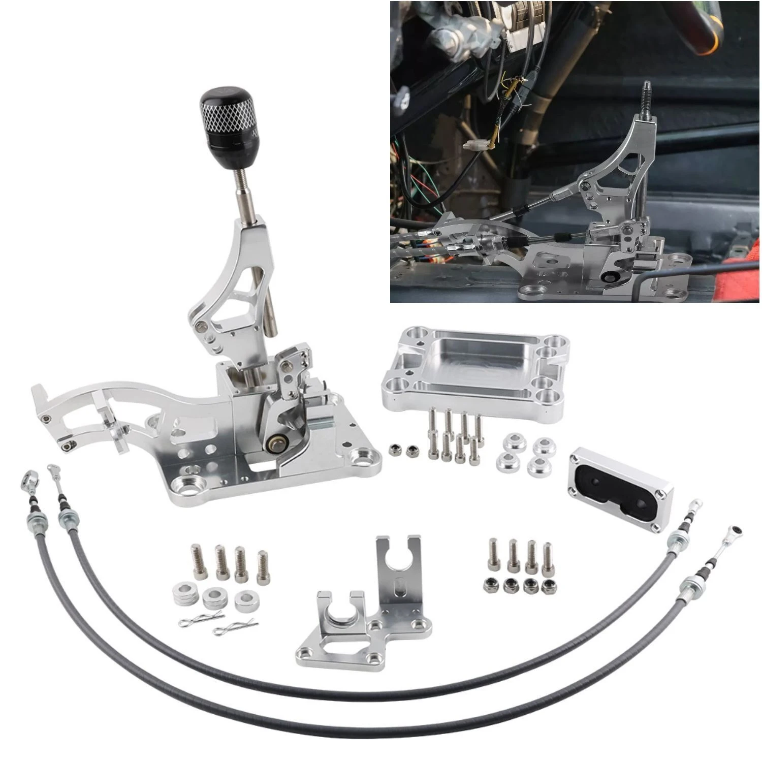 racing-parts-For-K-Series-Shifter-Shift-Knob-Gear-Base-Plate-Cables ...