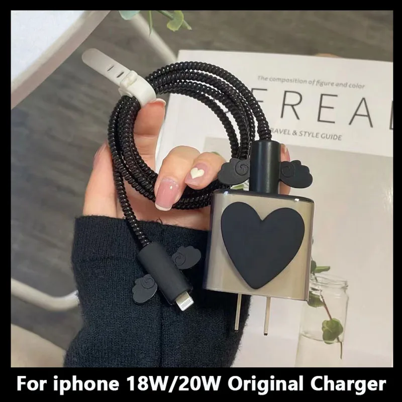 Protection Charger Cable Iphone | Iphone Charger Cable Protector - Usb ...