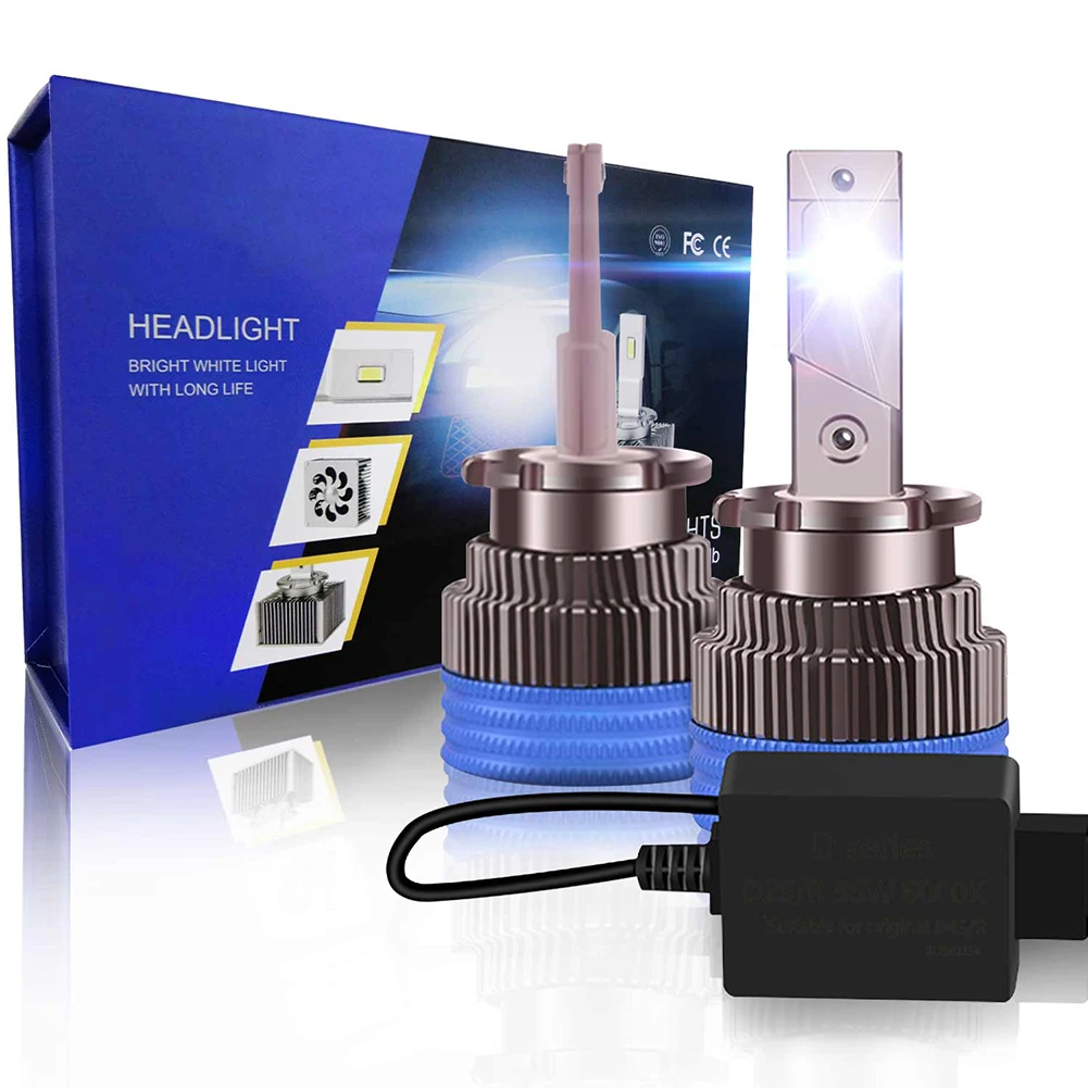 Bombillas LED universales para faros delanteros de coche, lámpara de ...