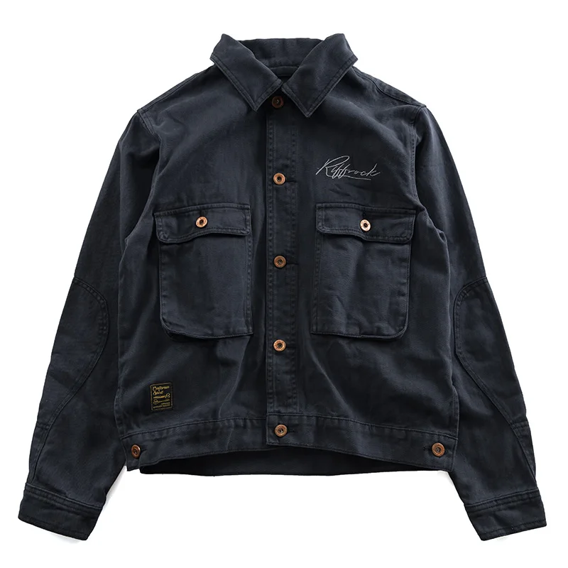 Men-s-short-jacket-jacket-autumn-coarse-grain-texture-American-style ...