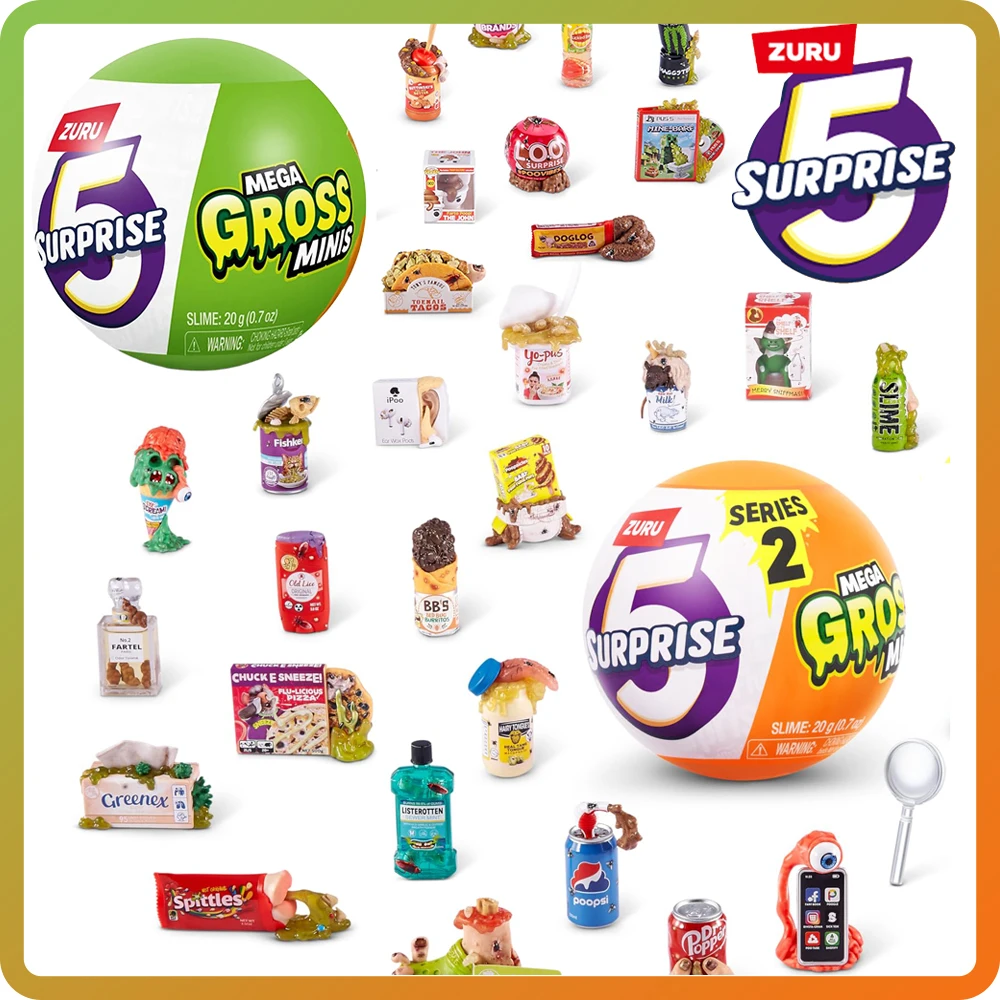 Zuru Surprise Mystery Original Zuru Mega Gross Halloween Toys Random ...